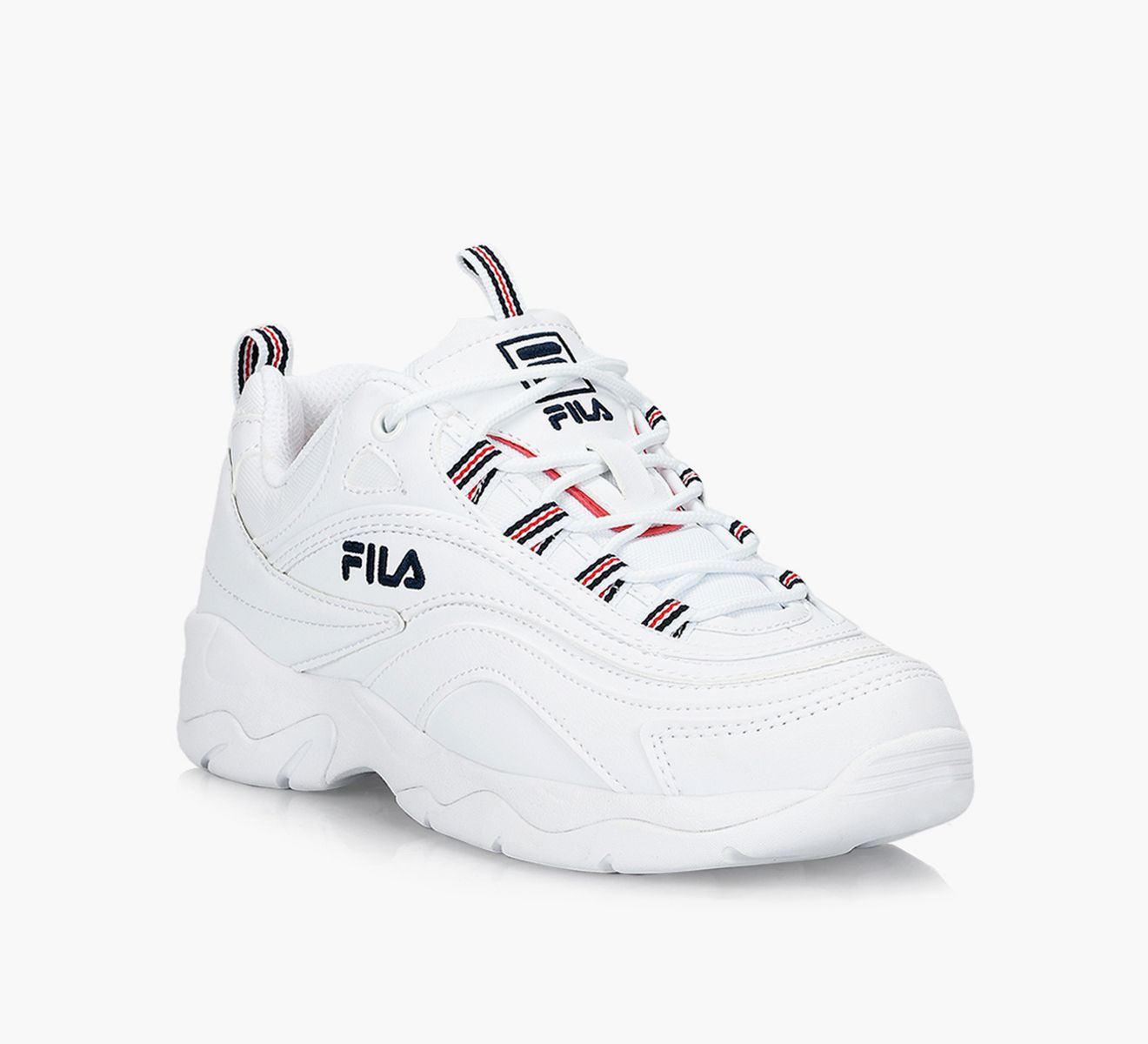 FILA FILA RAY White Synthetic Browns Shoes
