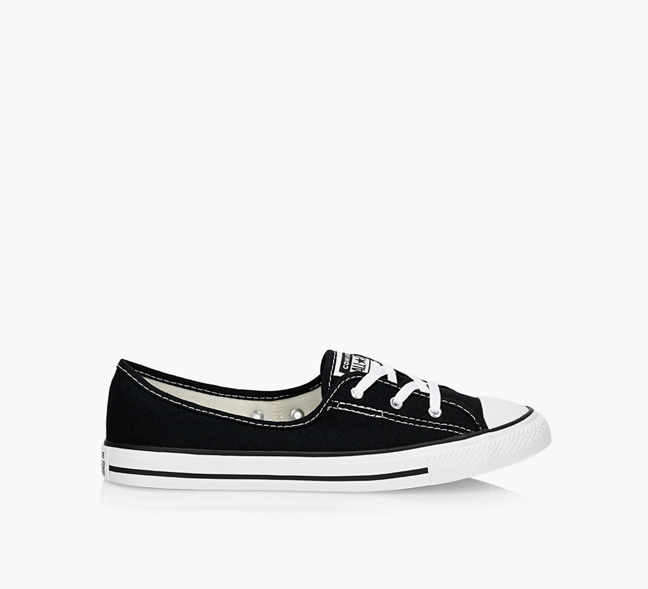 CONVERSE CHUCK TAYLOR ALL STAR SLIP BALLET LACE LOW TOP Fabric Browns Shoes