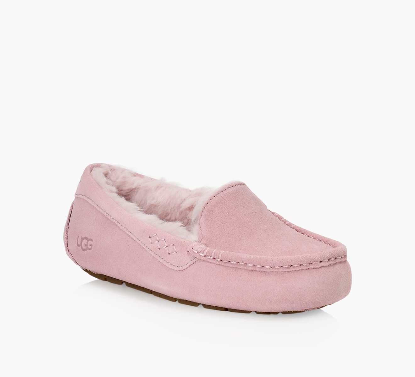 Pink ugg moccasin slippers store