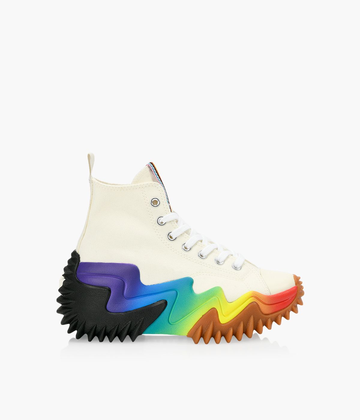 CONVERSE RUN STAR MOTION PLATFORM PRIDE HIGH TOP - Multicolour Canvas ...