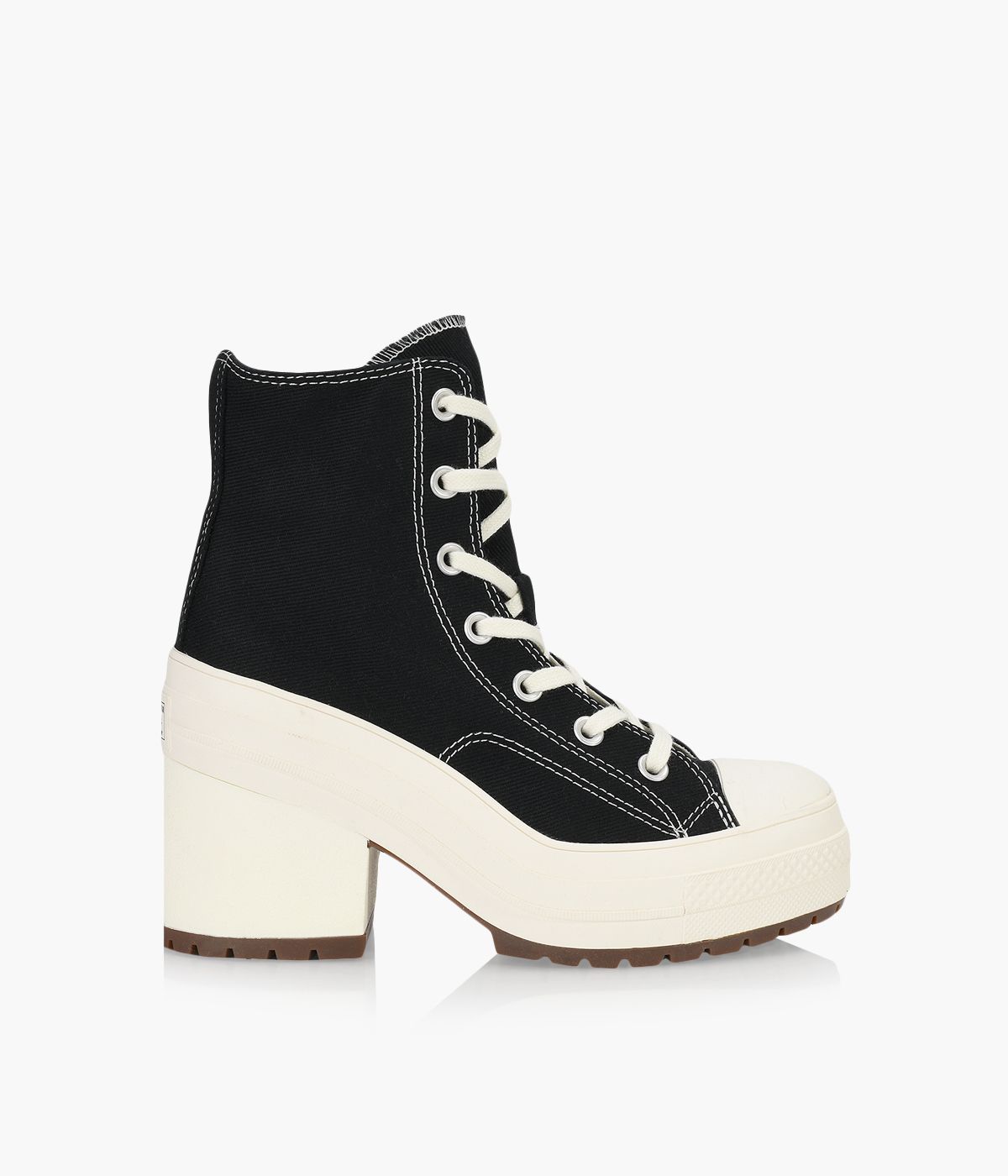 CONVERSE CHUCK 70 DE LUXE HEEL - Black | Browns Shoes