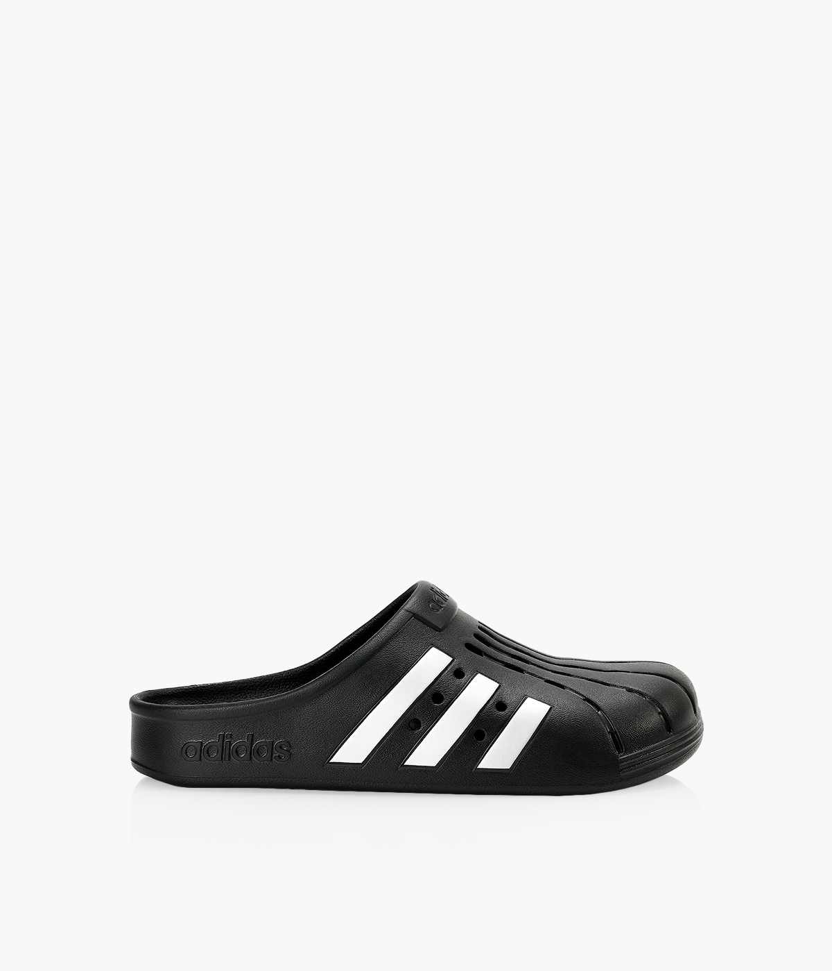 ADIDAS ADILETTE CLOG - Black Rubber | Browns Shoes