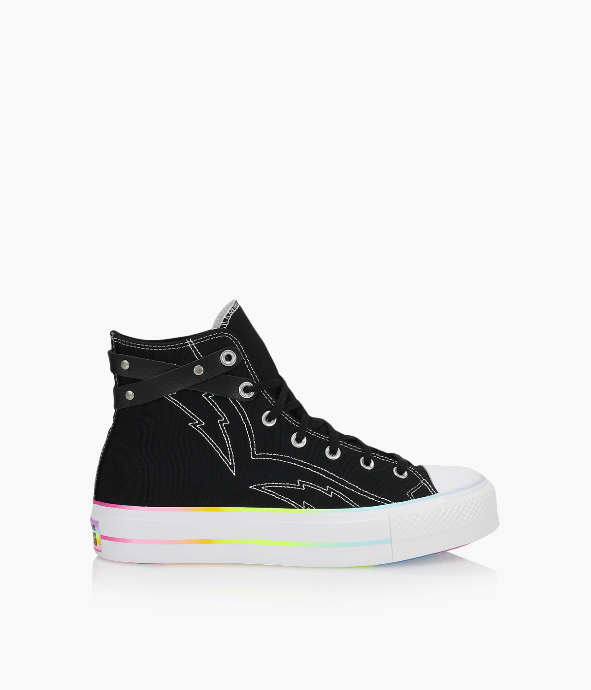 CONVERSE CHUCK TAYLOR ALL STAR LIFT HI - Black | Browns Shoes